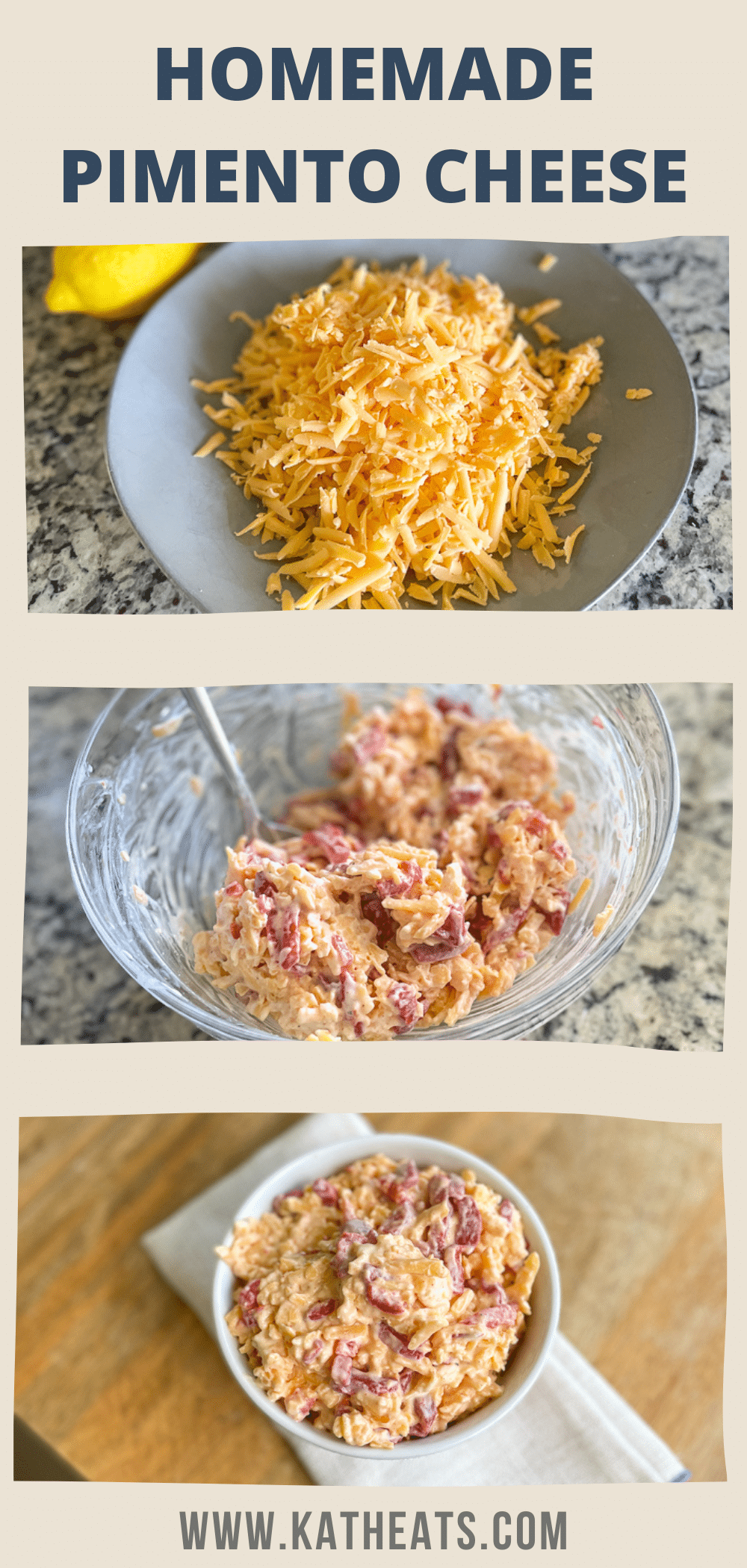 Homemade Pimento Cheese • Kath Eats