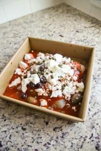 Greek Baked Halibut - Kath Eats Real Food