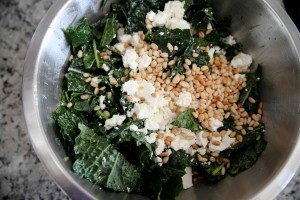 Easy Pesto Kale Salad - Kath Eats Real Food