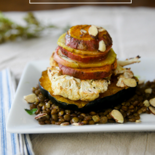 Roasted Vegetable Stacks • Kath Eats