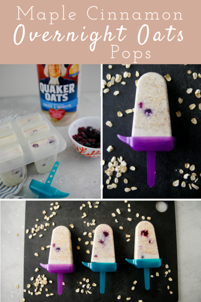 Maple Cinnamon Overnight Oats Pops • Kath Eats