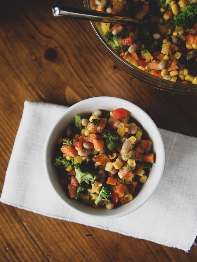 Confetti Chopped Salad • Kath Eats