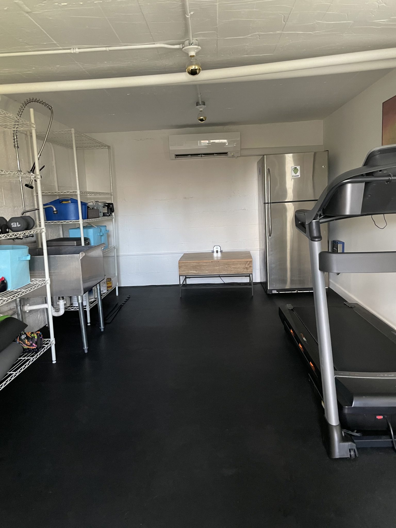 Our Basement Fitness Room Reveal - Kath Eats Real Food