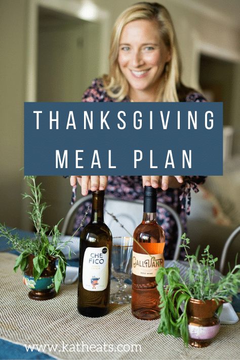 Get Organized: Your Thanksgiving Meal Plan • Kath Eats