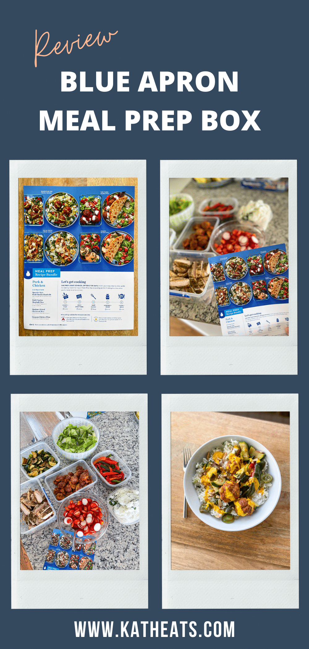 Meal Prep by Blue Apron • Kath Eats