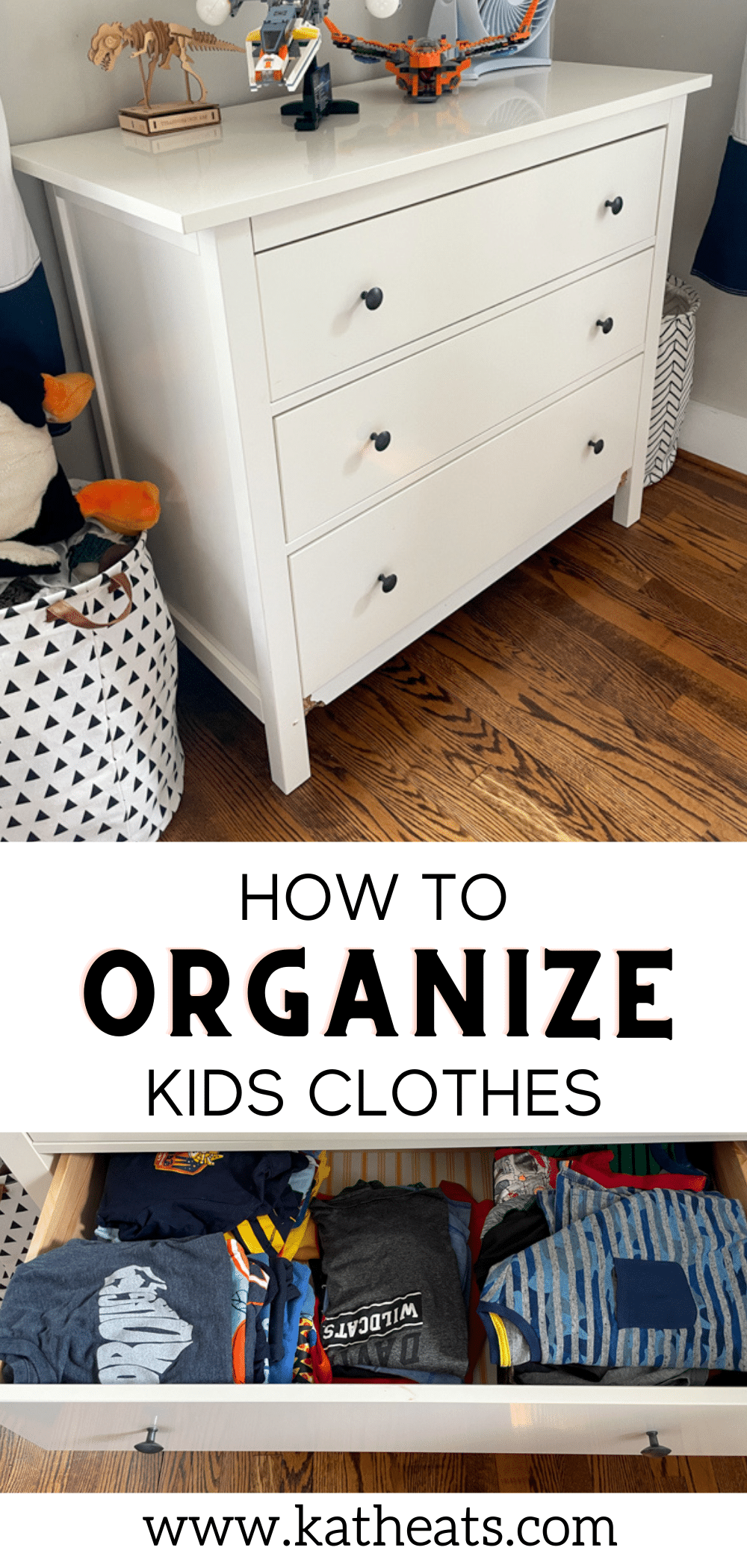 How To Organize Kids Clothes • Kath Eats