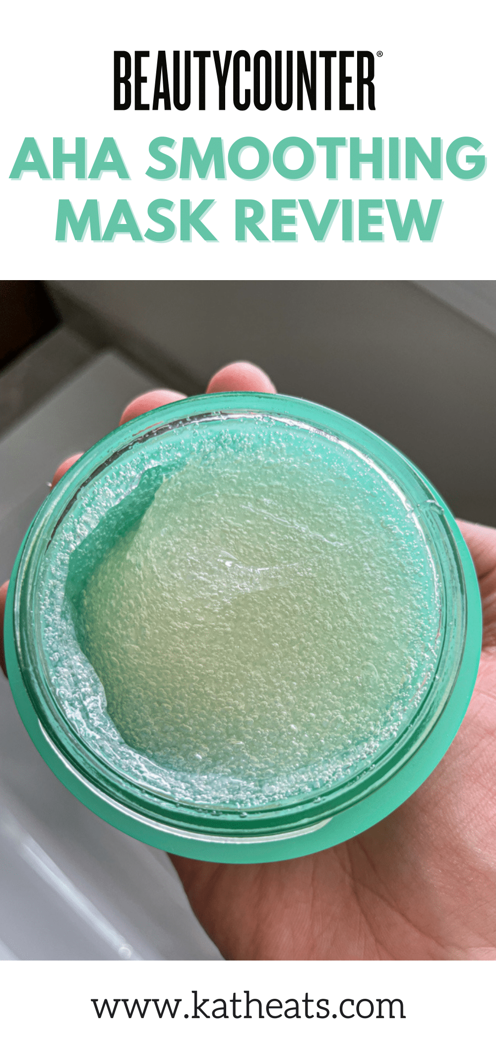 Beautycounter AHA Mask Review • Kath Eats
