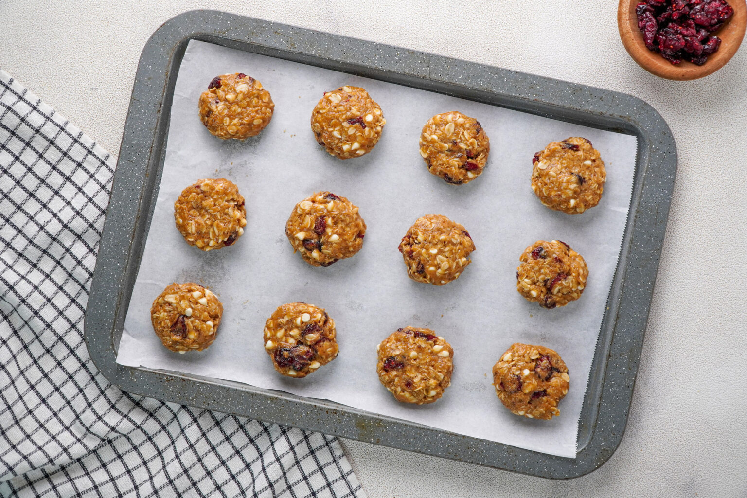 White Chocolate Cranberry Oatmeal Cookies • Kath Eats