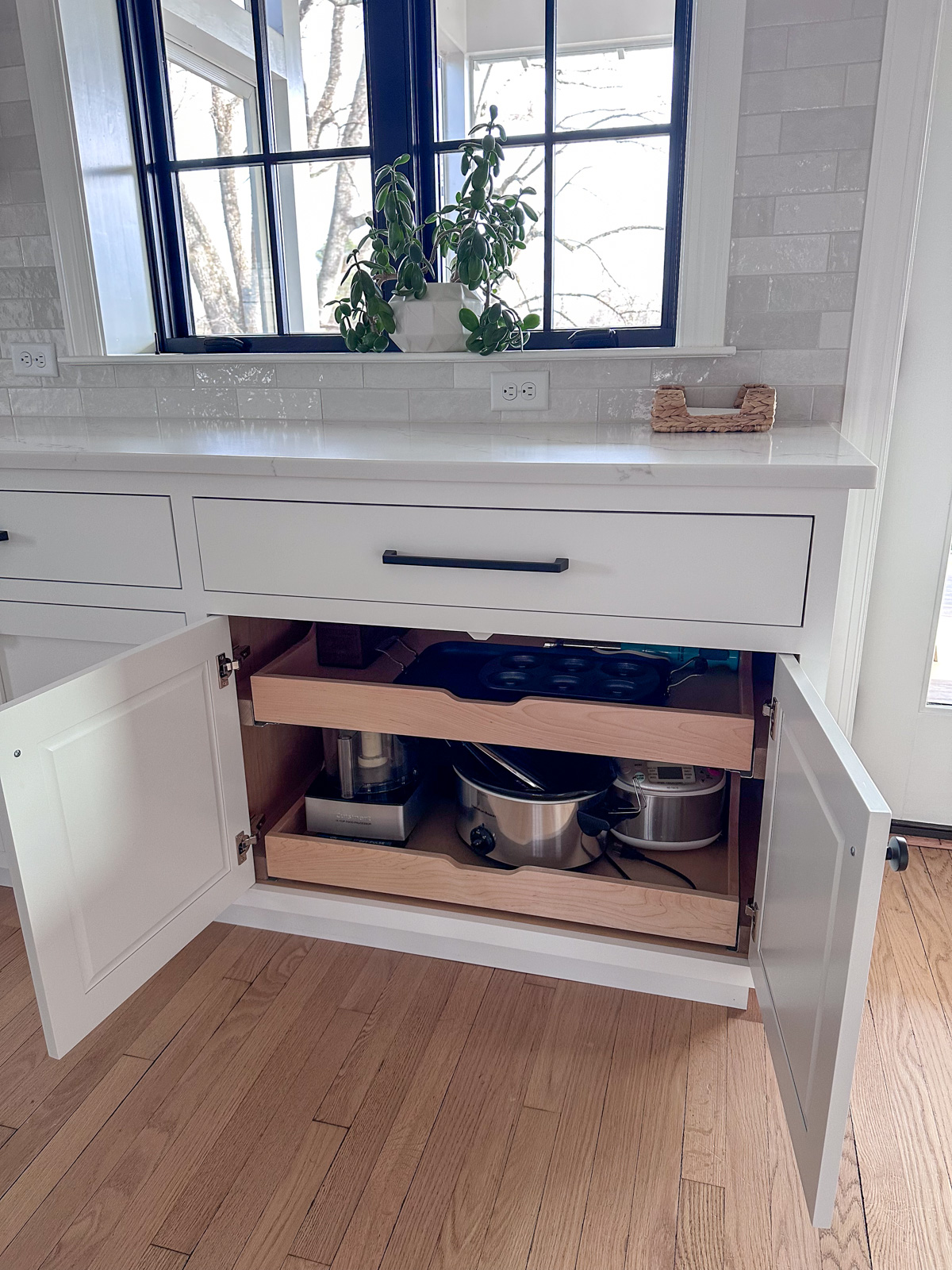 15 Kitchen Appliance Storage Ideas • Kath Eats