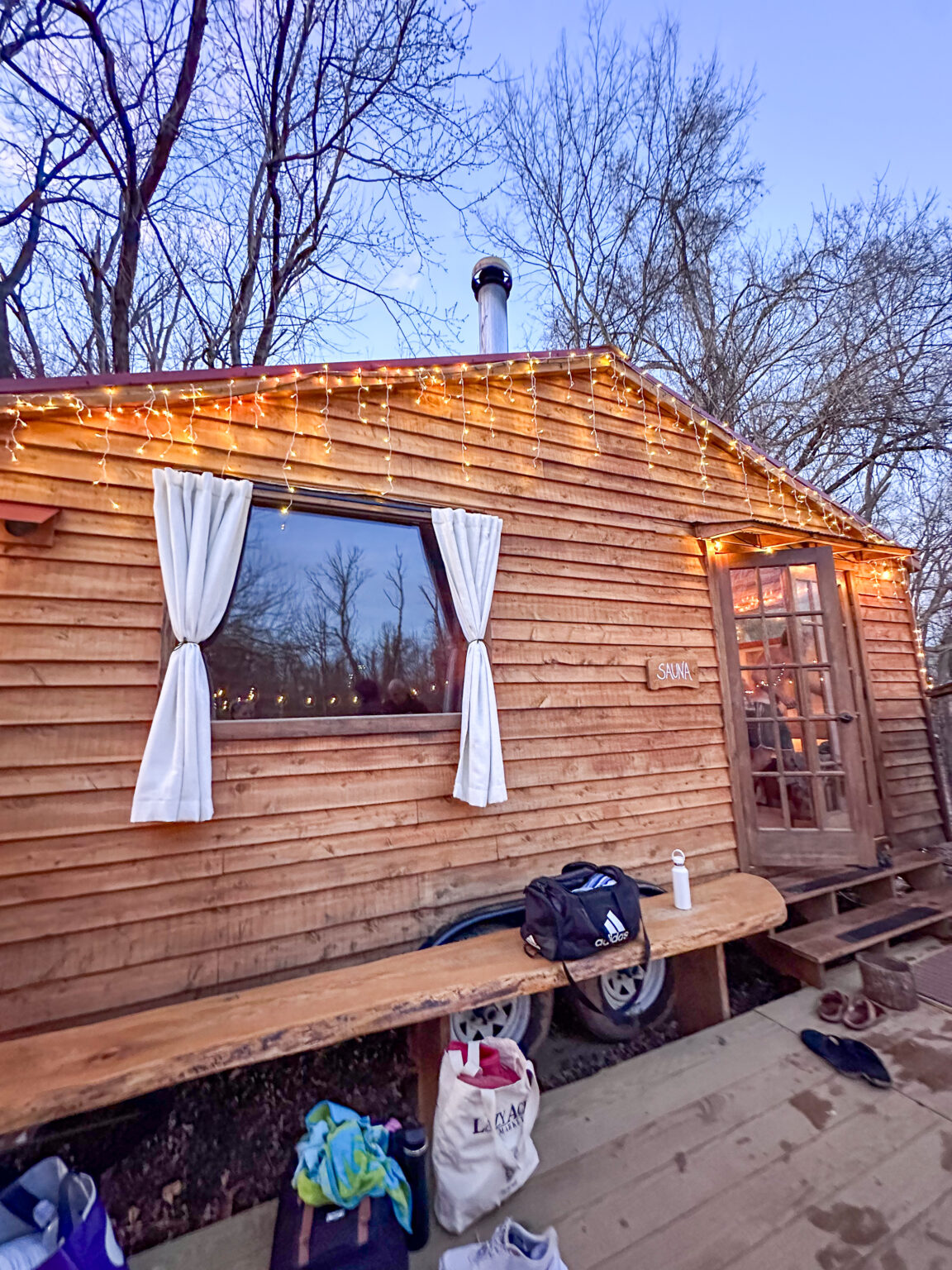 The Rivanna River Sauna • Kath Eats