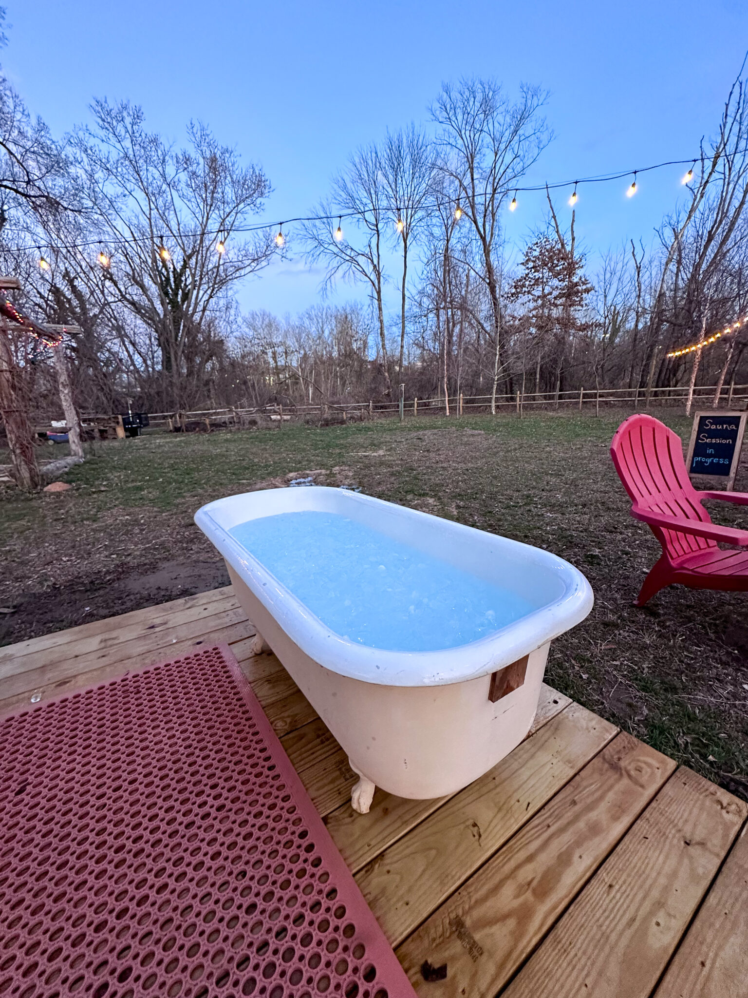 The Rivanna River Sauna • Kath Eats