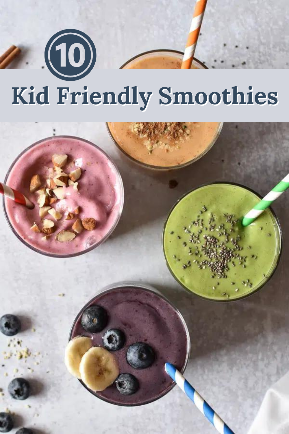 10 Kid Friendly Smoothies • Kath Eats