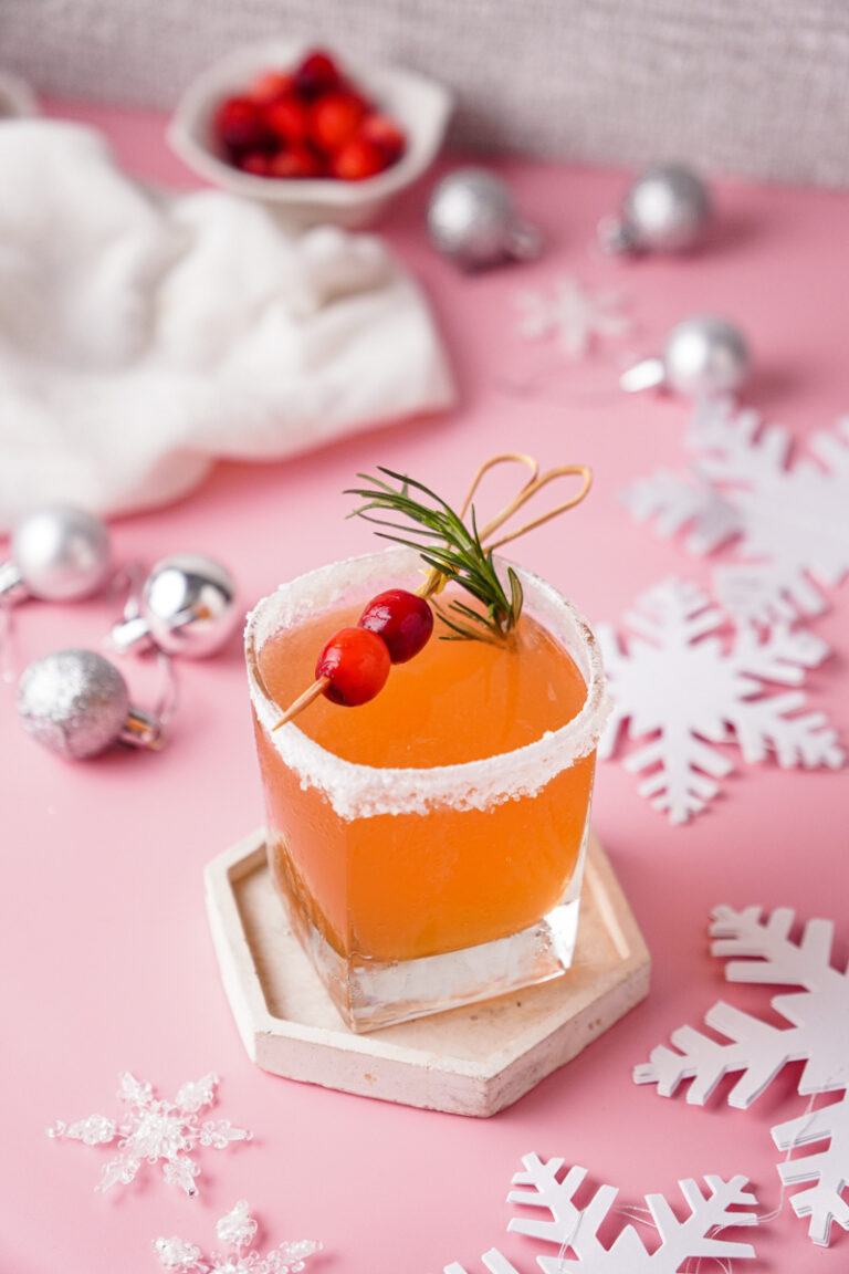 Cranberry Gin Cocktail • Kath Eats