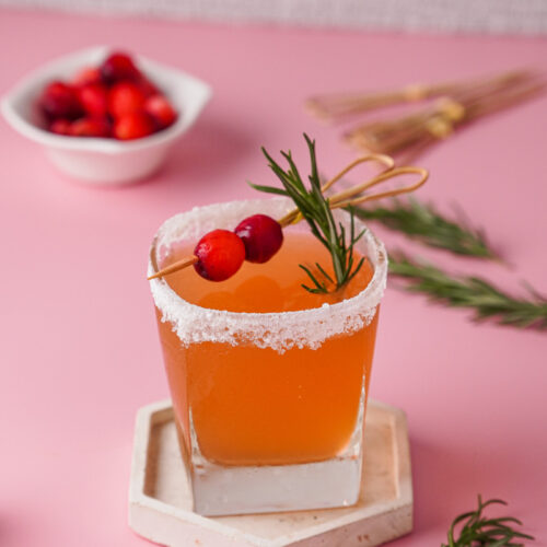 Cranberry Gin Cocktail • Kath Eats