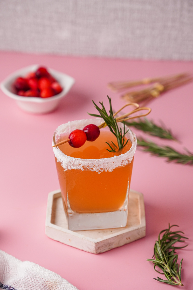 Cranberry Gin Cocktail • Kath Eats